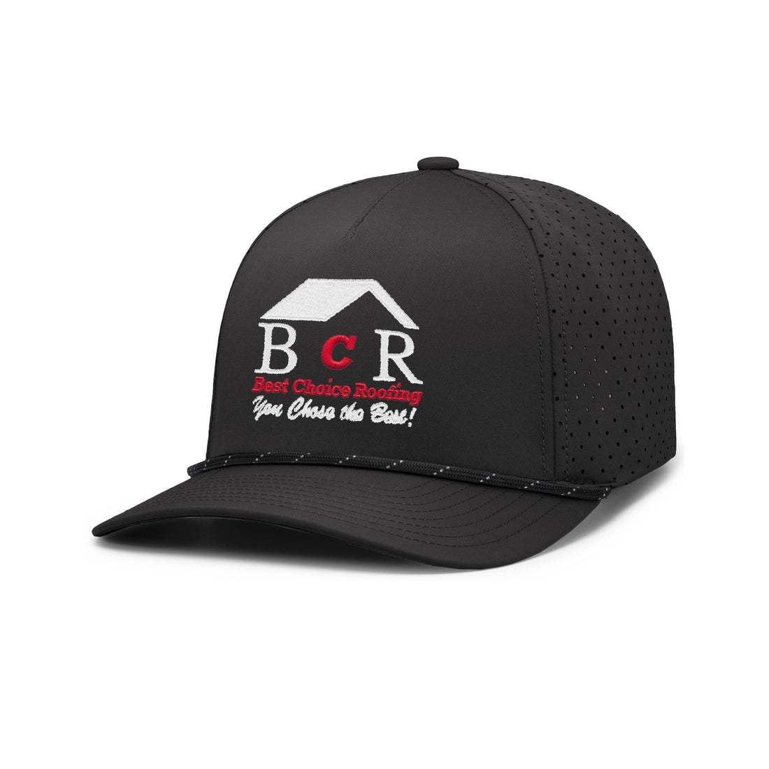 BCR Weekender Perforated Snapback – Best Choice Roofing Merchandise